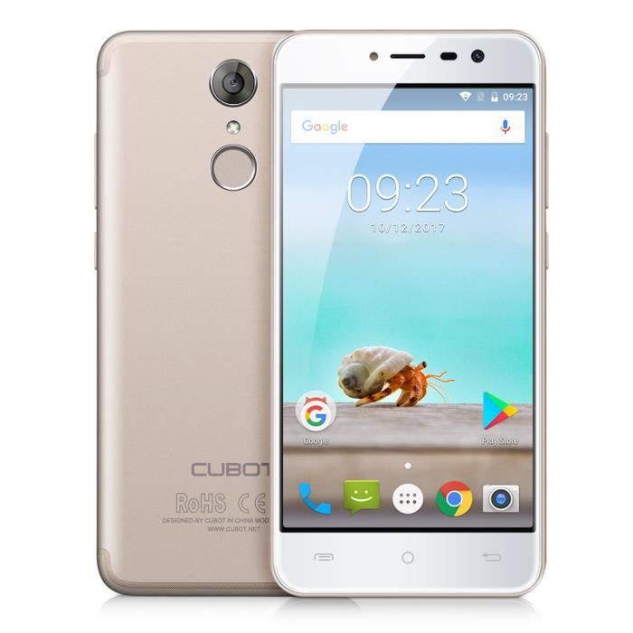 CUBOT Note Plus Smartphone 4G 3GO+32GO Android 7.0 MTK6737T 1,5 GHz ...