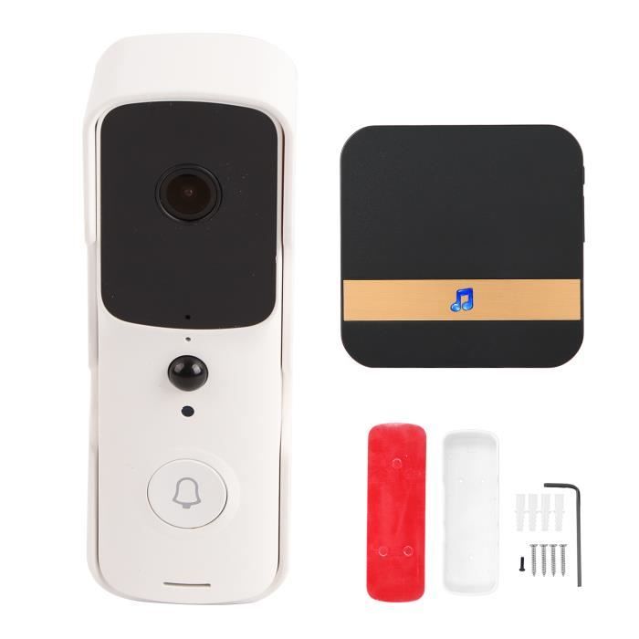 EJ.life Sonnette vidéo Sonnette Intelligente Interphone Vidéo Sans Fil ...