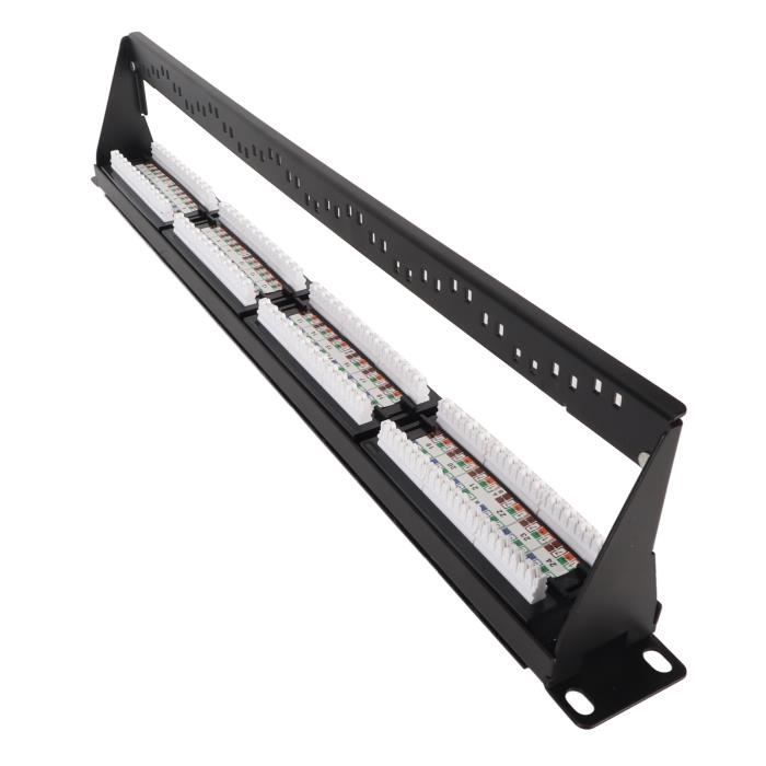 MSA Rj45 Via Coupleur Panneau De Brassage 24 Ports Cat5E, Répertorié Ul ...