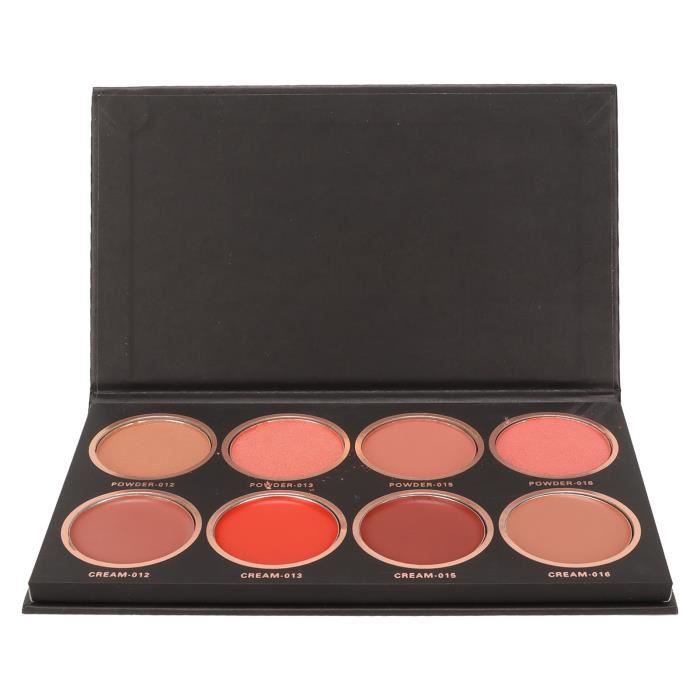 KIMISS palette de fard à joues mat Palette de fard à joues de ...