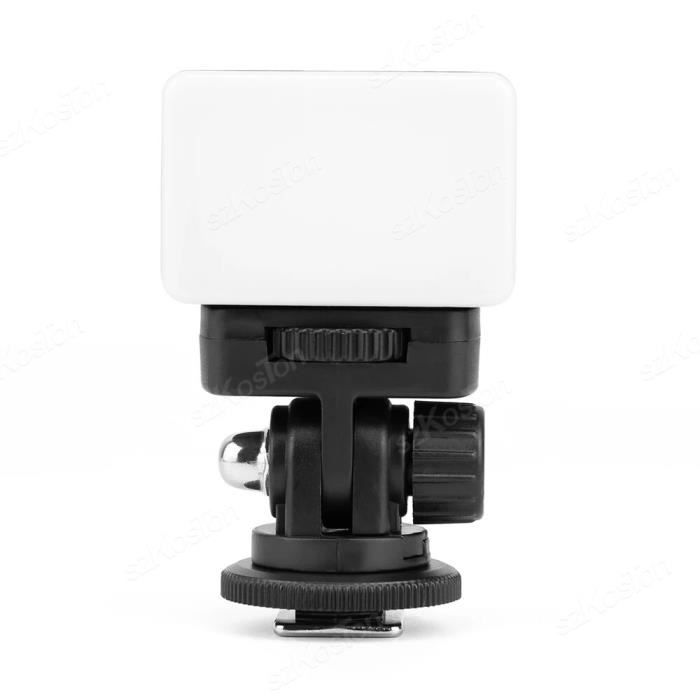 Lampe esclave-flash,Lumière de remplissage LED magnétique pour DJI Osmo ...