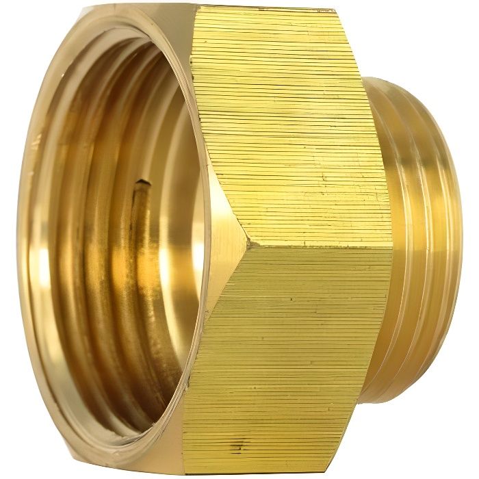 - Raccord laiton à visser - Mamelon Laiton Femelle/Mâle Réduit 2"-1"1/2(50/60-40/49) - Cdiscount ...