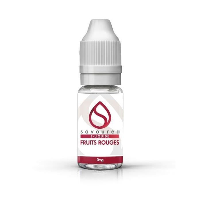 SAVOUREA - 20x Fruits rouges 10ML - contenance:10ml taux nicotine:0mg ...