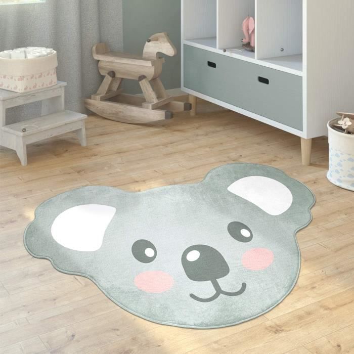 Paco Home Tapis Enfant Chambre d'enfant Rond Moderne Filles Garçons ...
