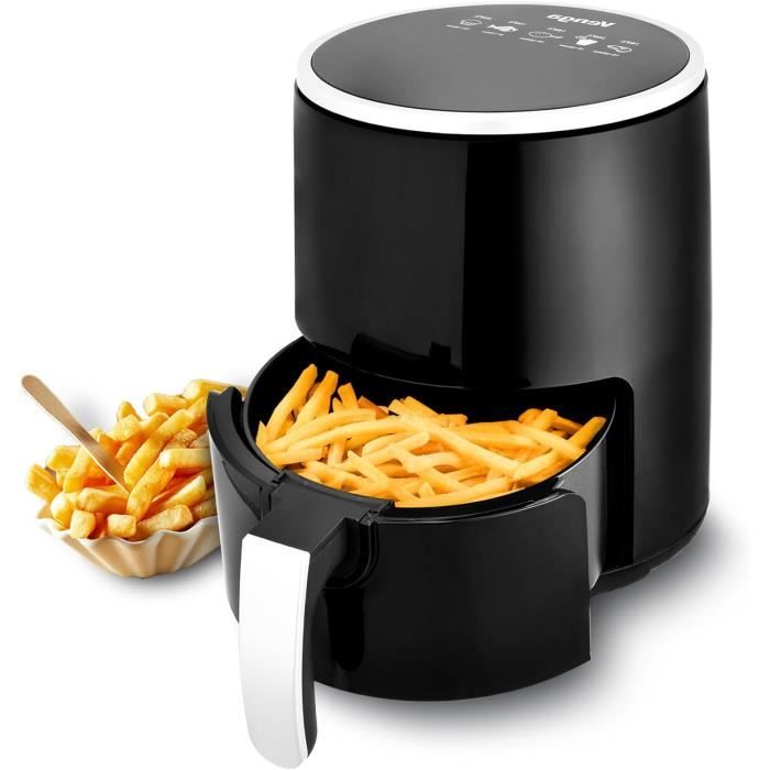 Venga! Friteuse à Air Chaud, 2,5 L, Thermostat Réglable 80-200°C ...
