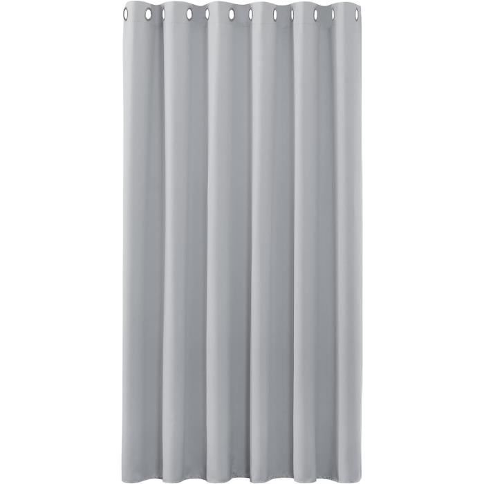 Rideau Occultant Thermique - Rideaux Grand Largeur Isolant Lumineux ...