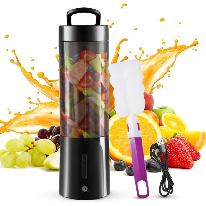 Mixeur Portable Personal, Mixeur Smoothie Maker, Bol Rechargeable Par ...