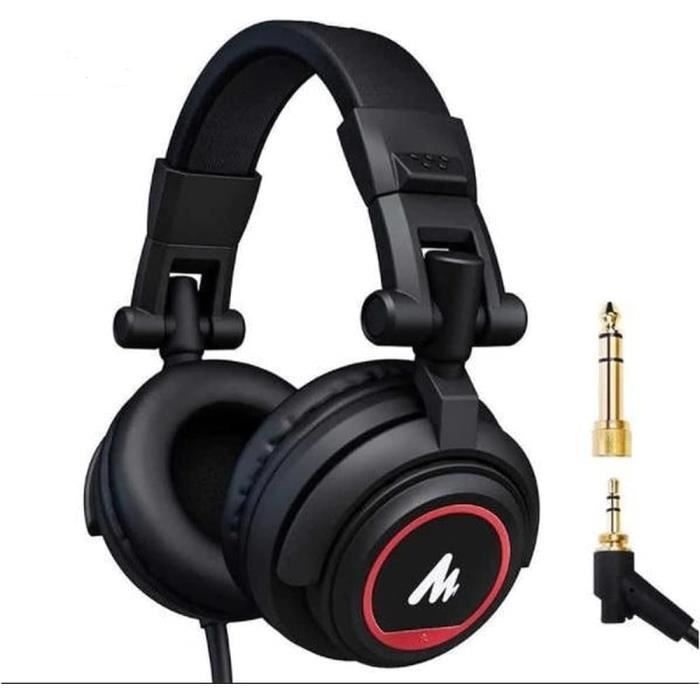 Casque De Studio Pilote 50 Mm Au-Mh 601 Casque De Moniteur Stéréo Sur L ...