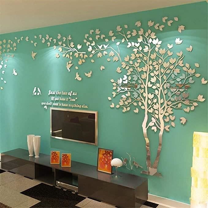 XJYDNCG Stickers Muraux 3d Arbre - Autocollant Mural Amovibles en ...