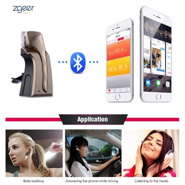 Oreillette Kit Mains Libres Bluetooth 4.1 pour Voiture - Achat / Vente ...