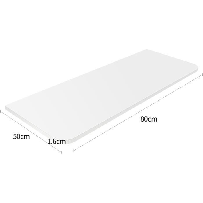 Bureau Pliable Mural, Table Pliante Murale Etagere Flottante En Bois ...