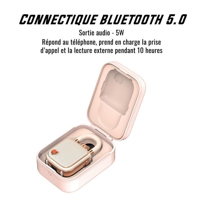 Enceinte Bluetooth - Divoom - Lovelock - 5W - Bluetooth 5.0 - Fonction ...