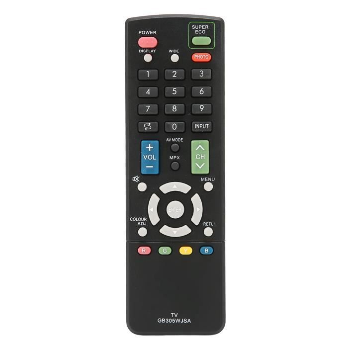 YOSOO Télécommande pour Sharp TV Leftwei Télécommande TV pour Sharp ...