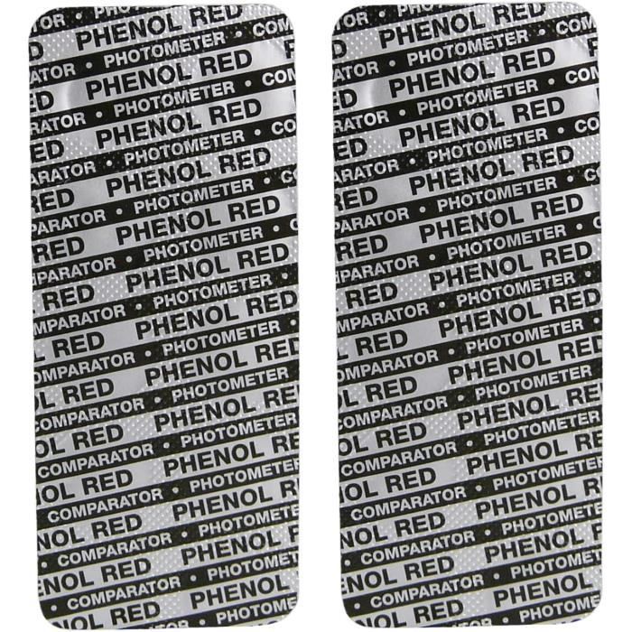 SMARDY 50 Comprimés de Test Phenol Red (PH) pour Photomètre-Testeur d ...