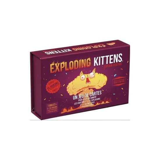 Jeu d'ambiance Asmodee Exploding Kittens Party Pack Edition - Cdiscount Jeux - Jouets