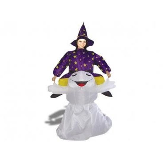Costume de sorcière gonflable spécial halloween - Adulte - Violet ...