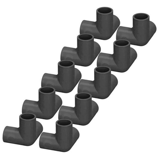 YID 10PCS Raccords de tuyaux en PVC 3 voies - Connecteur coudé ...
