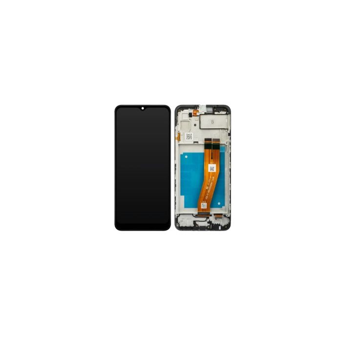 Original Ecran LCD et Vitre Tactile Noir Avec Chassis pour Samsung Galaxy A03 A035F GH81-21625A ...