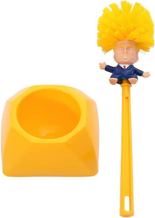 Donald Trump Brosses Wc Avec Support Nouveaut Crative Brosse De Toilette Drle Brosse De ...