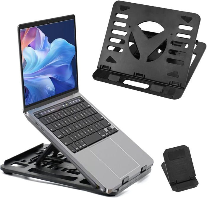 Support d'Ordinateur Portable Laptop Stand Réglable Ergonomique Support ...