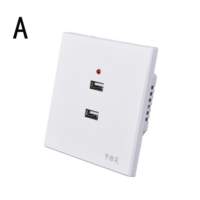 Type A Universal Plug-Chargeur mural électrique DC 2-3-4 Ports USB 5V 3 ...