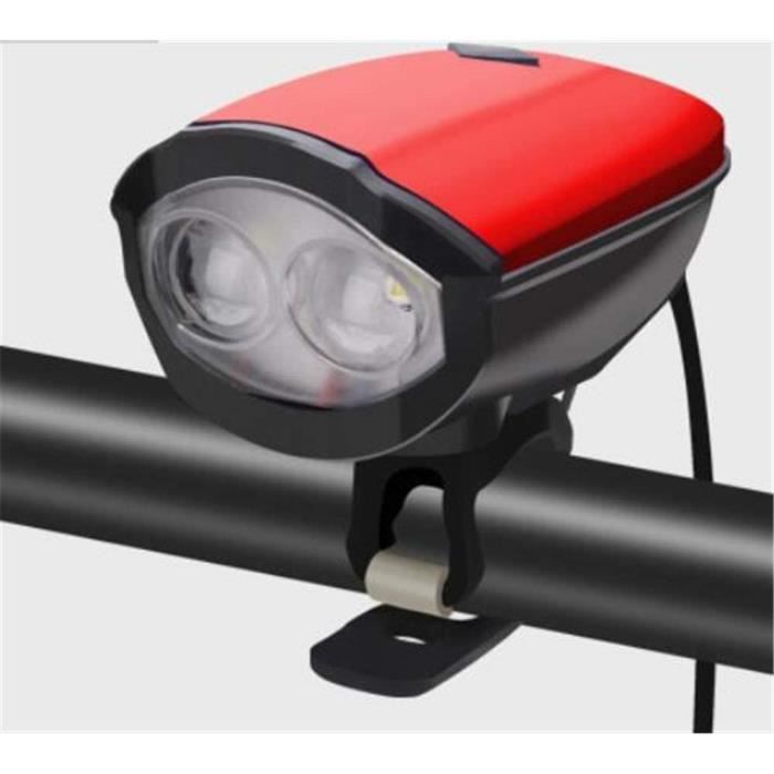 Lampe VTT Phare Velo Eclairage Velo Lampe Vélo Eclairage Vélo LED ...
