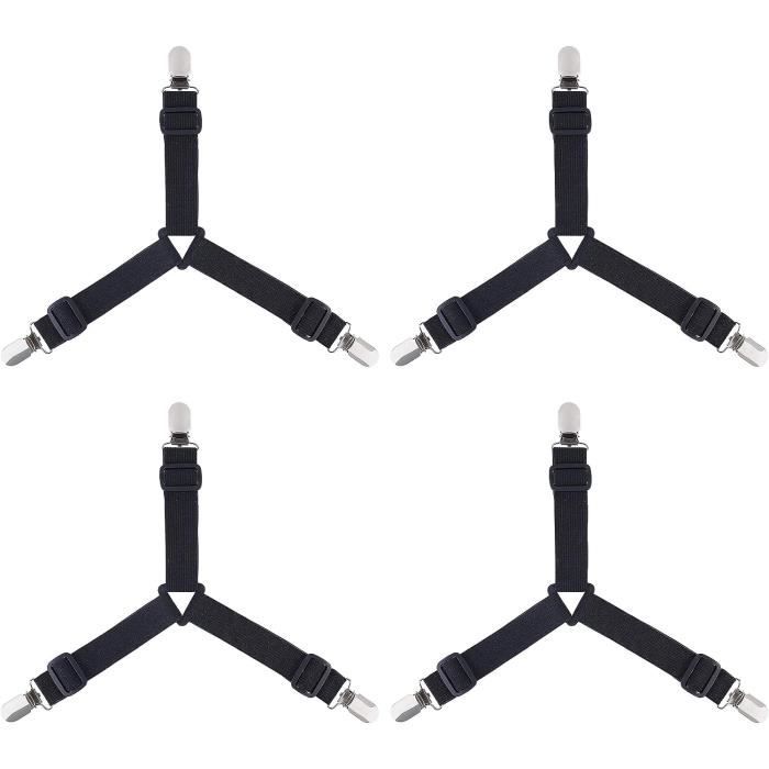 Sangle De Lit Élastiques Réglables Sous Le Matelas Lit Maintient De ...