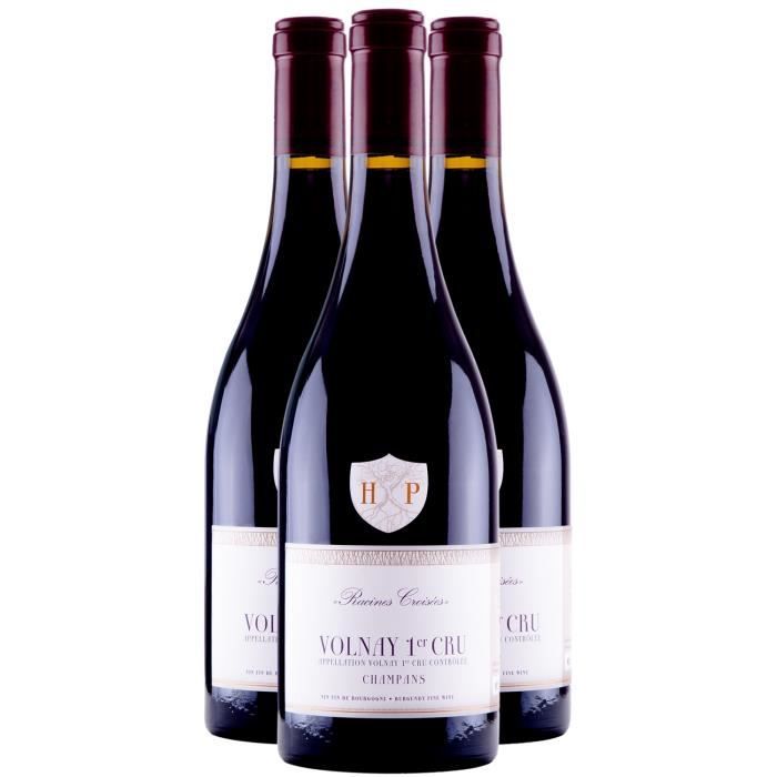 Volnay 1er Cru Champans Rouge 2018 - Lot de 3x75cl - Maison Henri Pion ...