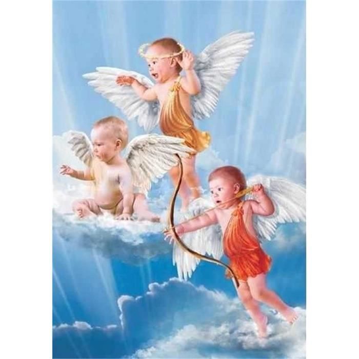 Puzzle pièces Les Trois Petits Anges 1000 pièces[305] - Cdiscount Jeux ...