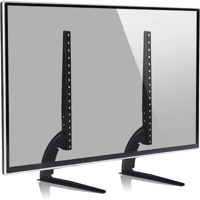 Pied TV Universel sur Table Support TV Piédestal pour Téléviseurs à ...