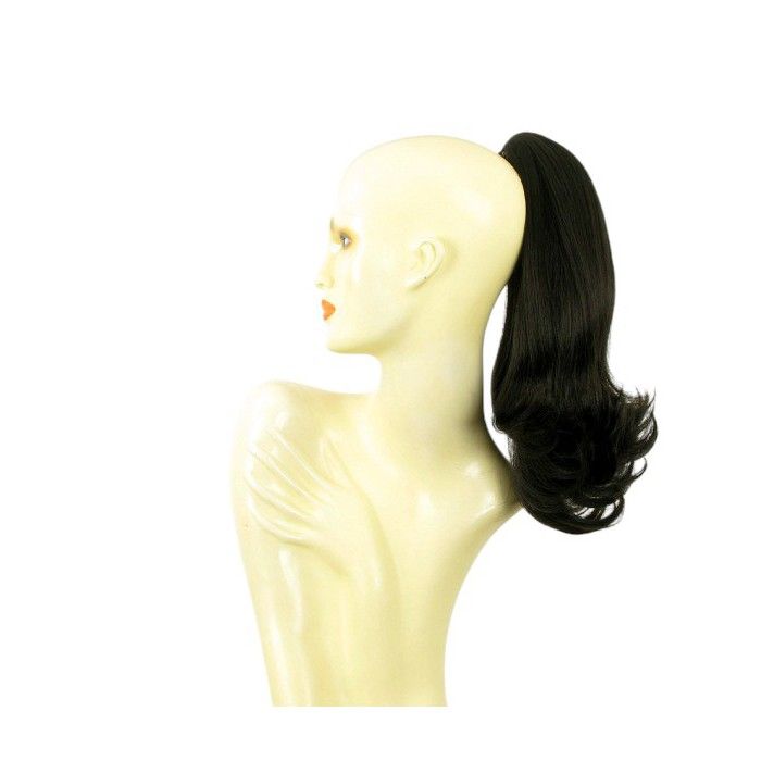 Postiche queue de cheval noir 40cm - Adulte - Femme - Cdiscount Au ...