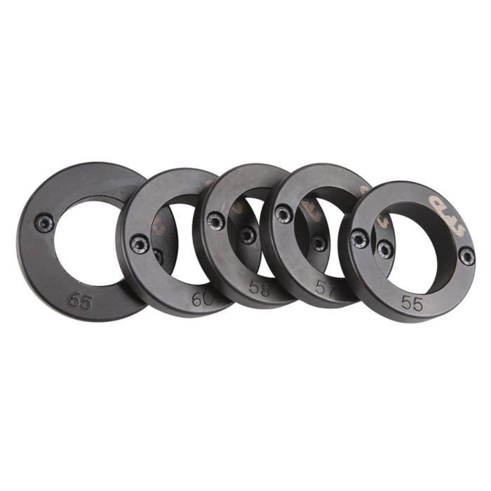 5 bagues centrage pour plateau de centrage d'équilibreuse - SA 8466 ...