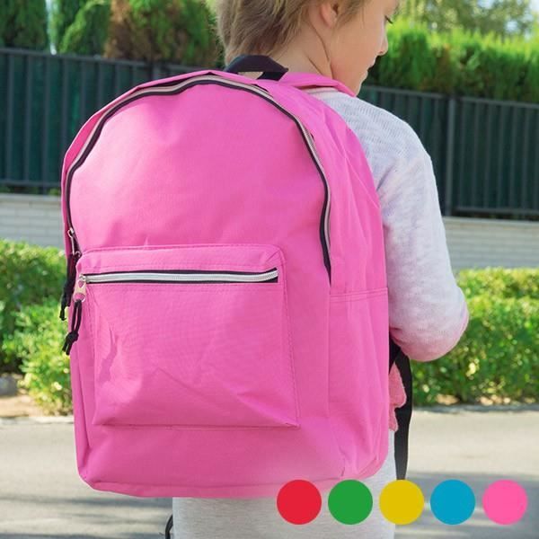 Sac à dos scolaire coloré cartable Couleur - Jaune - Cdiscount ...