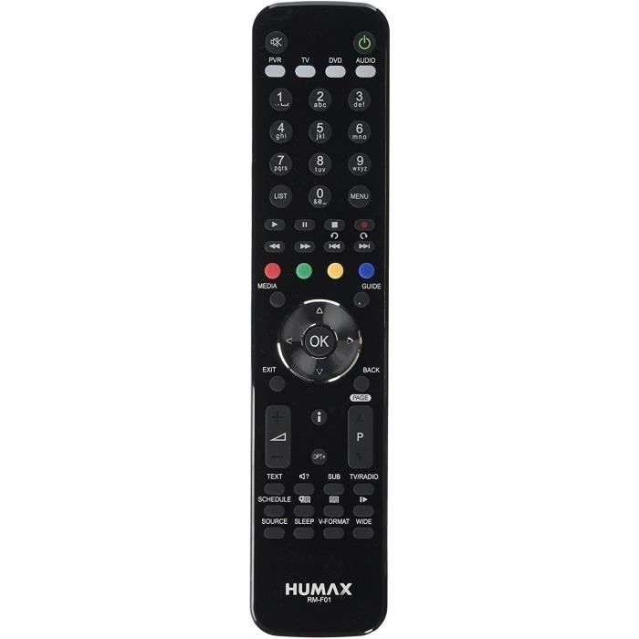 HUMAX RM-F01 HDR REMOTE GENUINE MADE BY HUMAX[292] - Cdiscount TV Son Photo