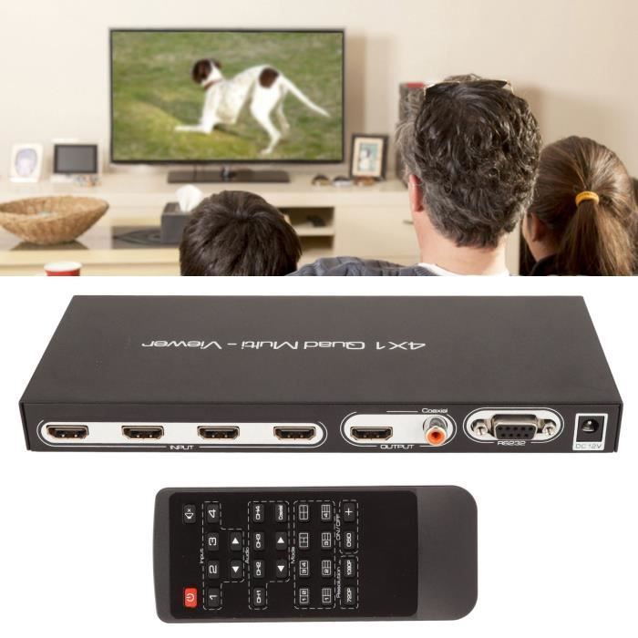 XIJ Sélecteur multiple d'interface multimédia HD Interface Multimédia ...