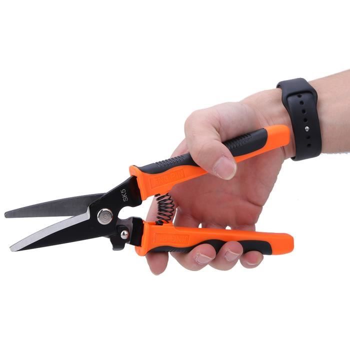 Duokon ciseaux multifonctionnels 8 pouces cisailles à tôle cisaille à ...