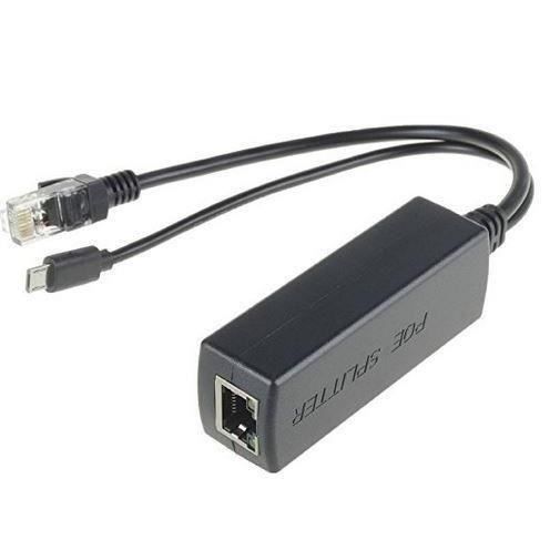PoE Splitter - MICRO CONNECT - Ethernet vers RJ45 et MicroUSB - 5V 2.4A ...