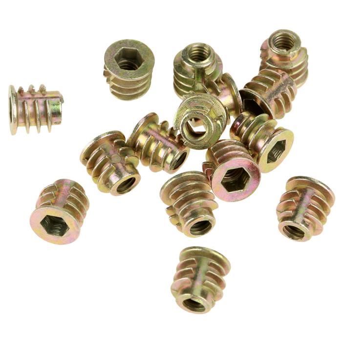 Mothinessto Écrou hexagonal de tête d'entraînement 50Pcs M4*8mm ...