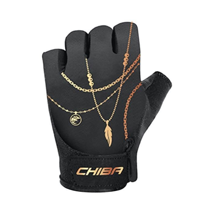 Mitaines de Musculation et Fitness CHIBA - Mixte - Noir - Cdiscount Sport