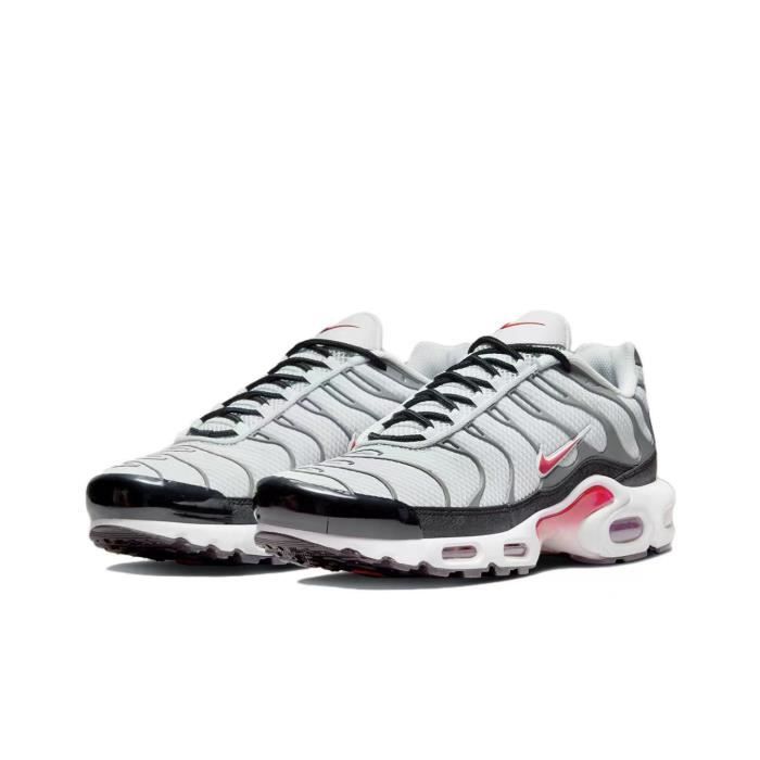 Chaussures de course basses Nike Air Max Plus TN - Gris Rouge - Marque ...