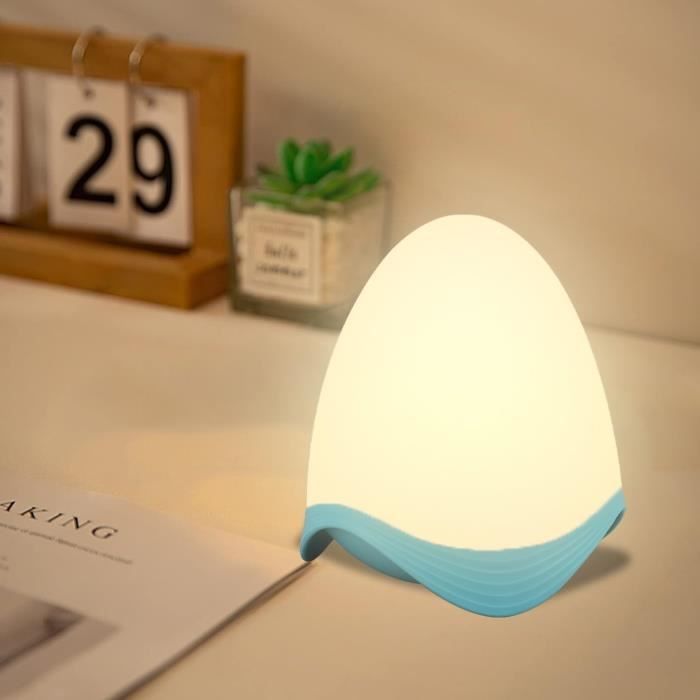 Veilleuse Led Lampe De Chevet,7 Multicolore Veilleuse Bébé À Commande ...