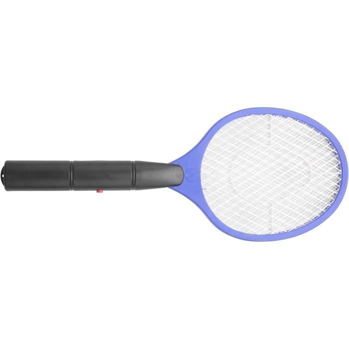 Raquette a Main a Piles Tapette a Moustique Electrique Tueur de moustiques Anti-moustiques de ...