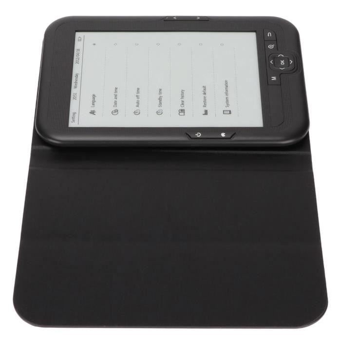 TMISHION Lecteur électronique E Reader Black 6in 800x600 HD Ink Screen ...