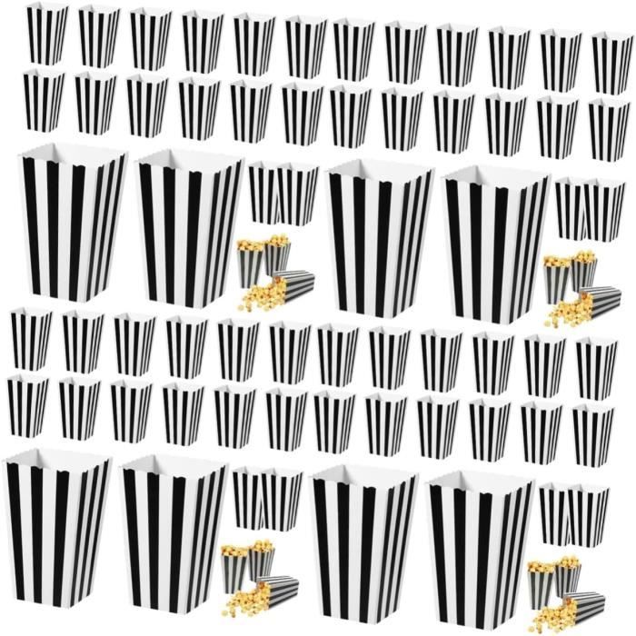 144 Pcs Boîtes Boîte De Pop-Corn Contenants Alimentaires Contenants En ...