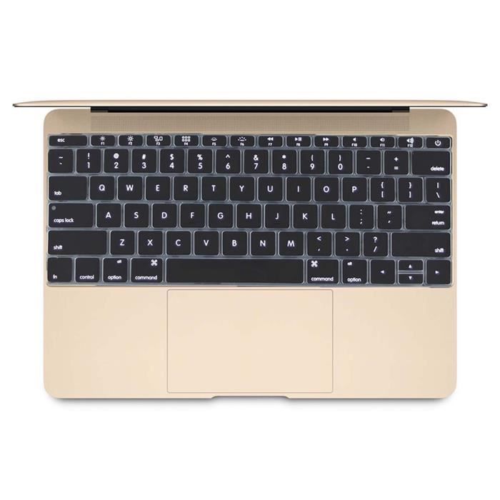 Silicone protection de clavier pour US Macbook Air - Pro 13 & 15 - Noir ...
