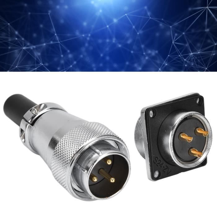 YOSOO prise d'aviation Connecteur d'aviation AC 500V Adaptateur de ...