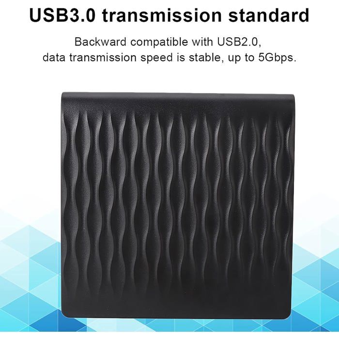 Lecteur CD/DVD externe USB 3.0 - DEBSY - Portable - Compatible Linux ...