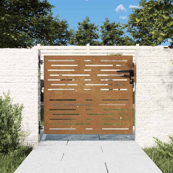 "Rebais 2026" Portail de jardin robust 1PC - ZENCORE - PORTILLON D ...
