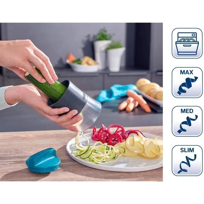 Rape à spirales manuelle, Rape à légumes pour raper carottes ...