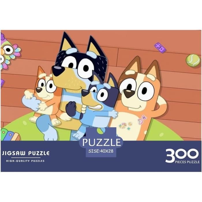 Bluey Puzzle Adulte Puzzles 1000 Pieces Bluey Adultes Et Adolescents ...